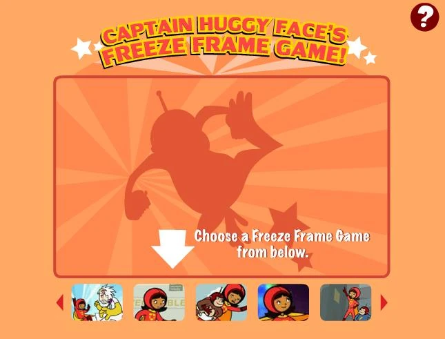Captain Huggy Face's Freeze Frame! | WordGirl Wiki | Fandom