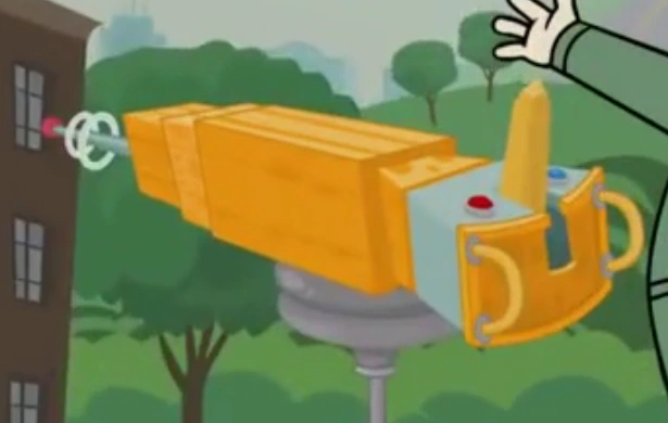 Cheese-Building Ray | WordGirl Wiki | Fandom