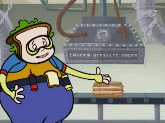 Chuck, the Evil Sandwich-Making Guy (short) | WordGirl Wiki | Fandom