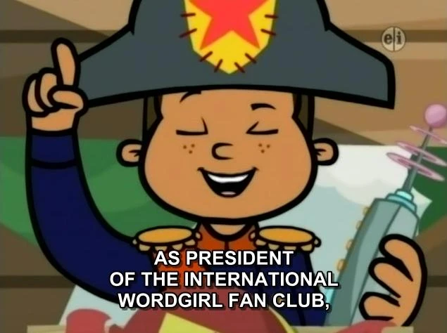 International WordGirl Fan Club | WordGirl Wiki | Fandom