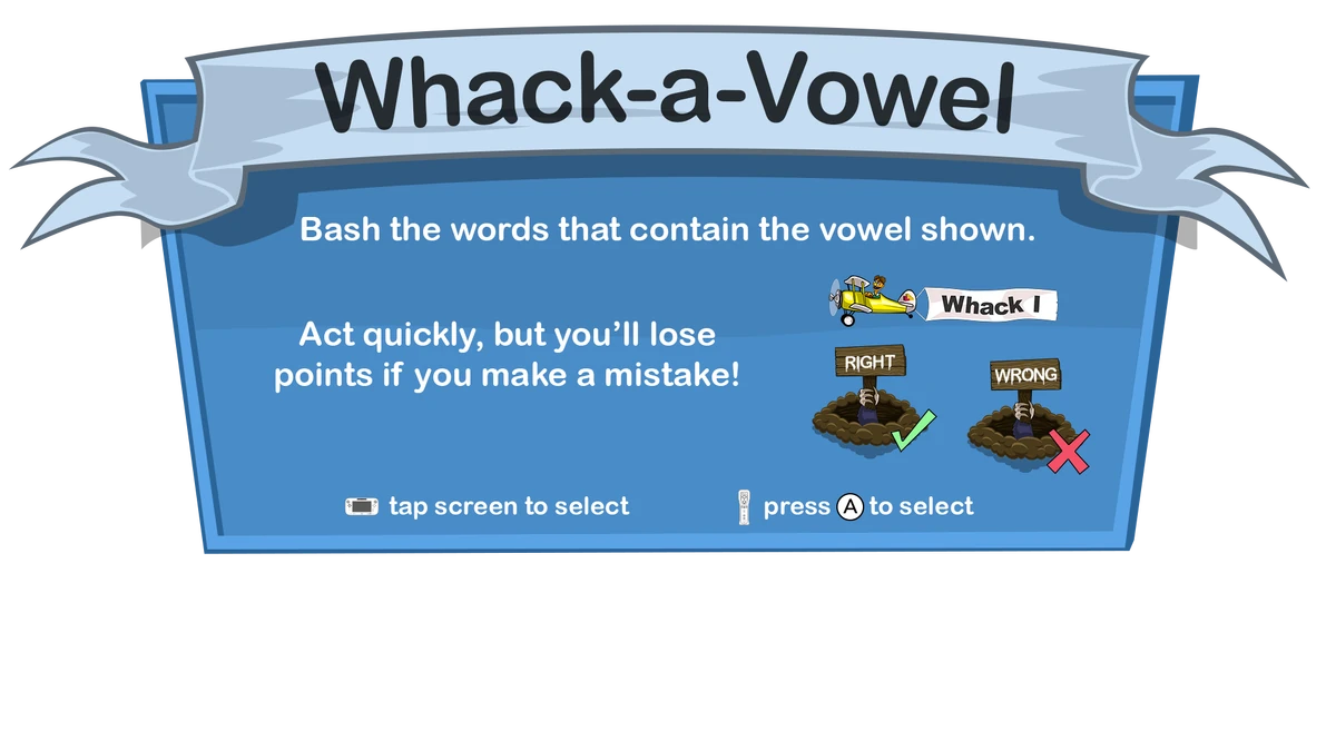 Whack A Vowel | Word Party Wikia | Fandom