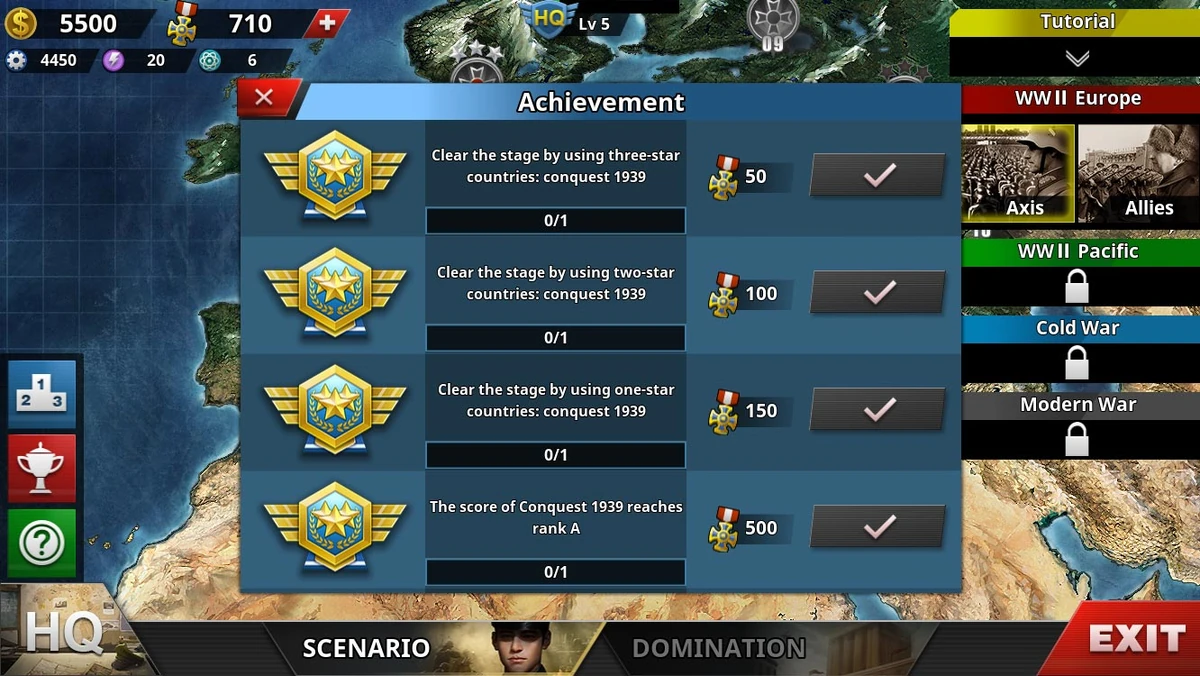 Achievements | World Conqueror 4 Wiki | Fandom