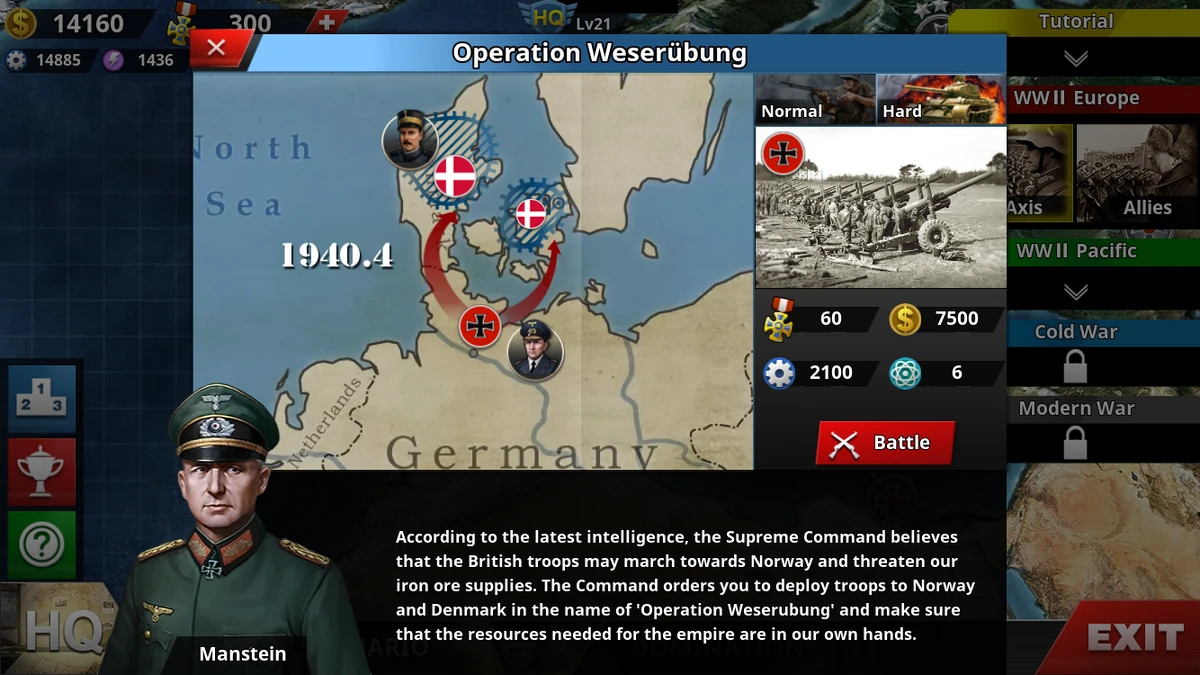 Operation Weserübung | World Conqueror 4 Wiki | Fandom