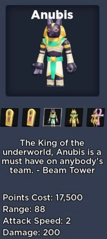 Anubis | World Defenders TD Wiki | Fandom