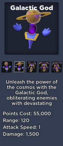 Galactic God | World Defenders TD Wiki | Fandom