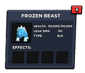 Frozen Beast | World Defenders TD Wiki | Fandom