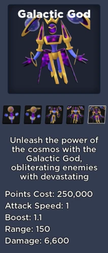 Galactic God | World Defenders TD Wiki | Fandom