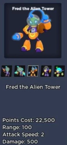 Fred the Alien | World Defenders TD Wiki | Fandom