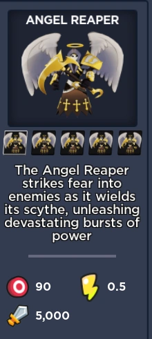 Angel Reaper | World Defenders TD Wiki | Fandom