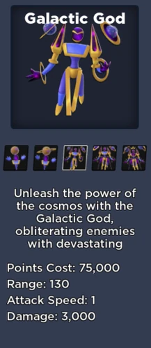 Galactic God | World Defenders TD Wiki | Fandom