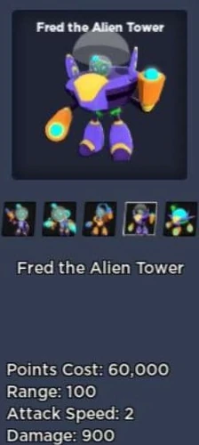 Fred the Alien | World Defenders TD Wiki | Fandom