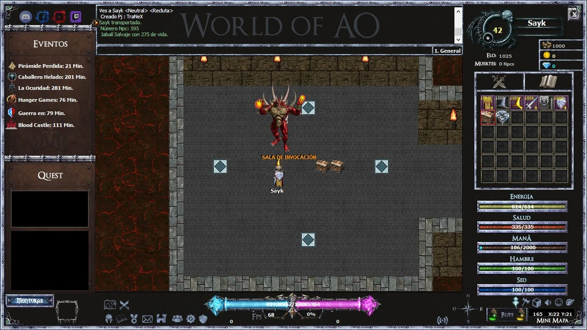 Sistema de invocación | World Of AO Wiki | Fandom