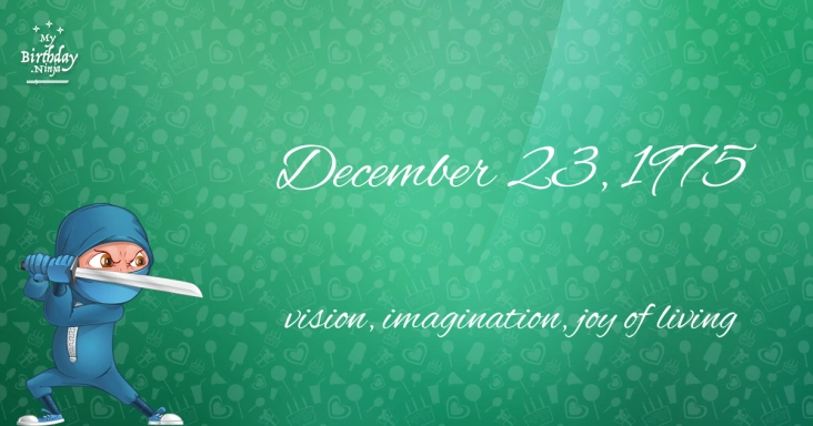 December 23, 1975 | World of Dates Wiki | Fandom