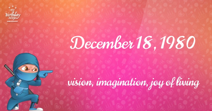 December 18, 1980 | World of Dates Wiki | Fandom