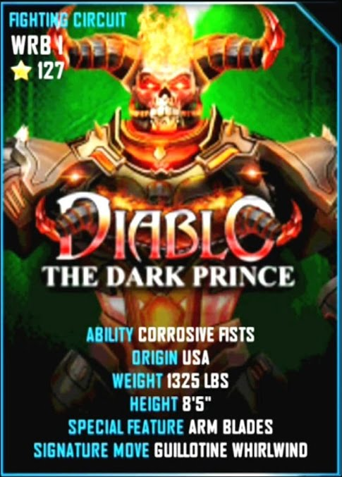 Diablo | World Robot Boxing Wiki | Fandom Diablo | World Robot Boxing Wiki | Fandom