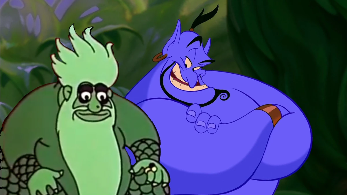 Genie x Ajdaha | World Villains War 2 Wiki | Fandom