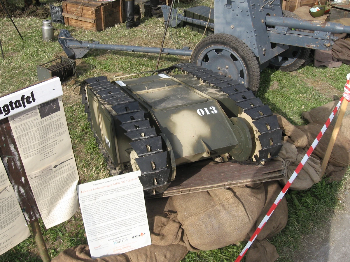 Goliath Tracked Mine | World War II Wiki | Fandom