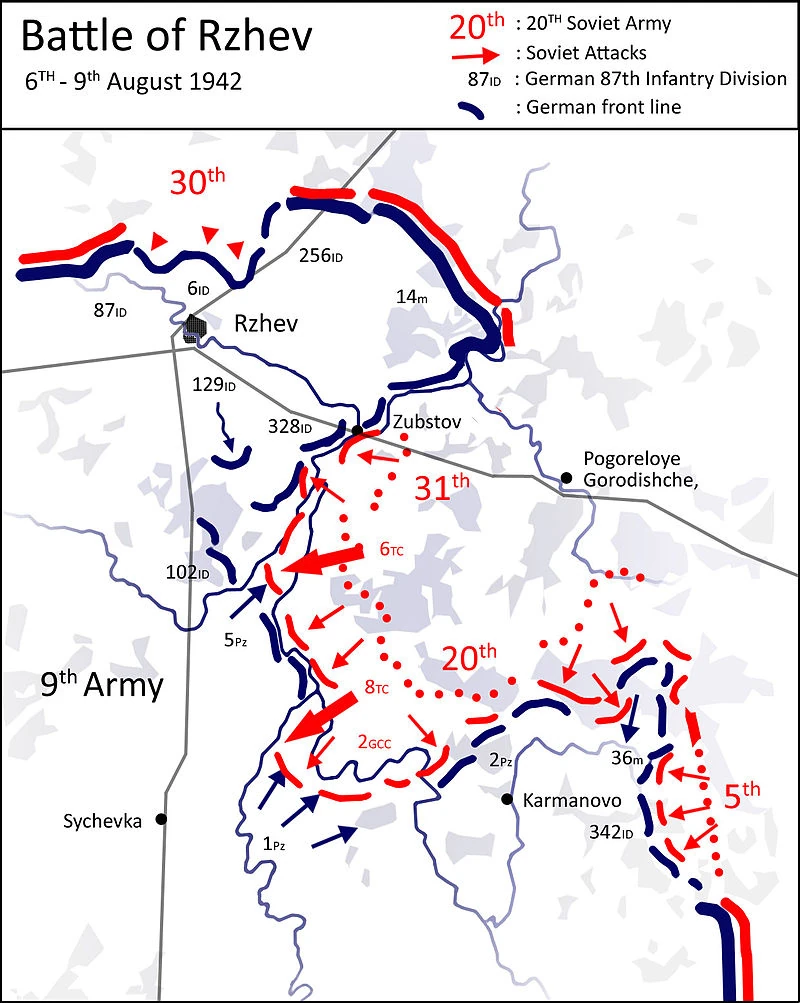 Battles of Rzhev | World War II Wiki | Fandom