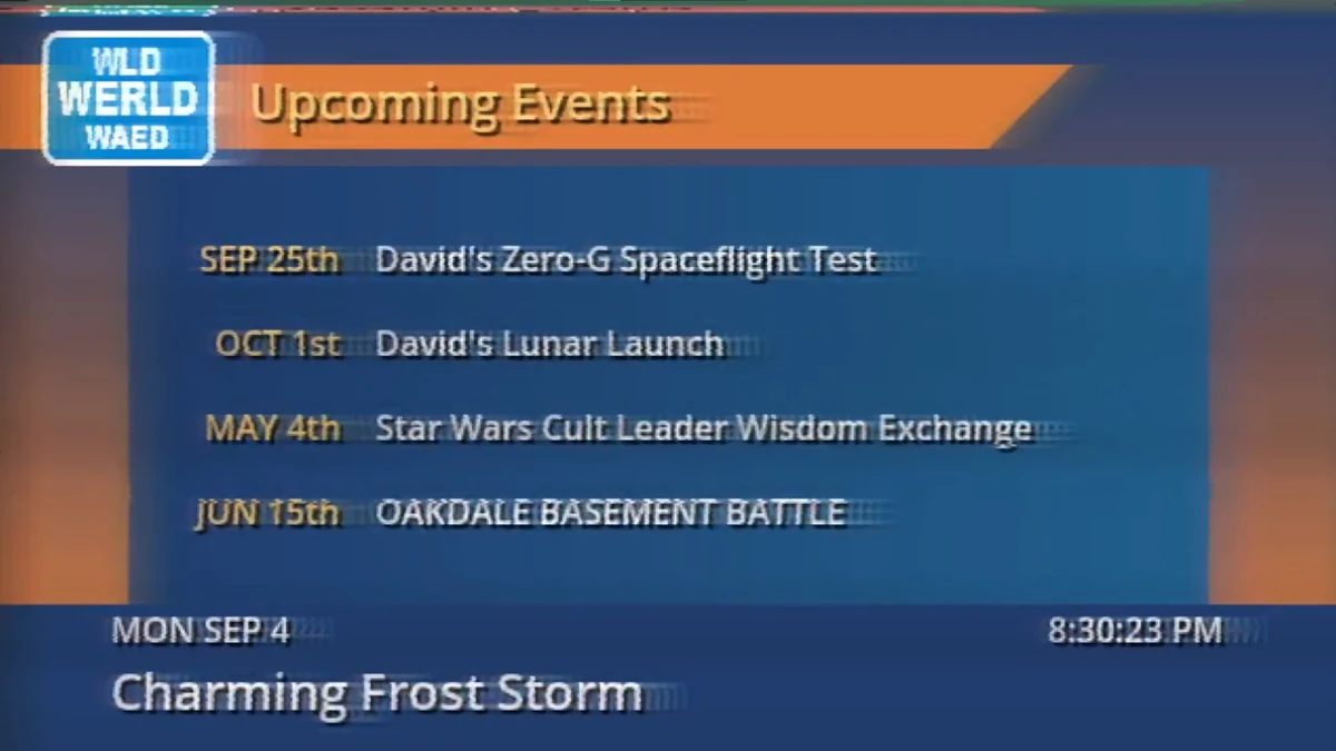 Upcoming Events | World Wide Weather Wiki | Fandom