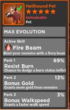 Hellhound Pet | World // Zero Wiki | Fandom
