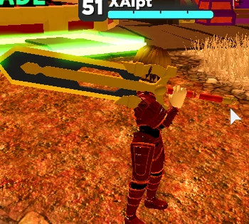 Golden Greatsword | World // Zero Wiki | Fandom