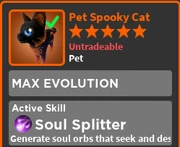 Spooky Cat Pet | World // Zero Wiki | Fandom
