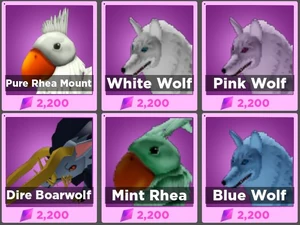 Mounts | World // Zero Wiki | Fandom