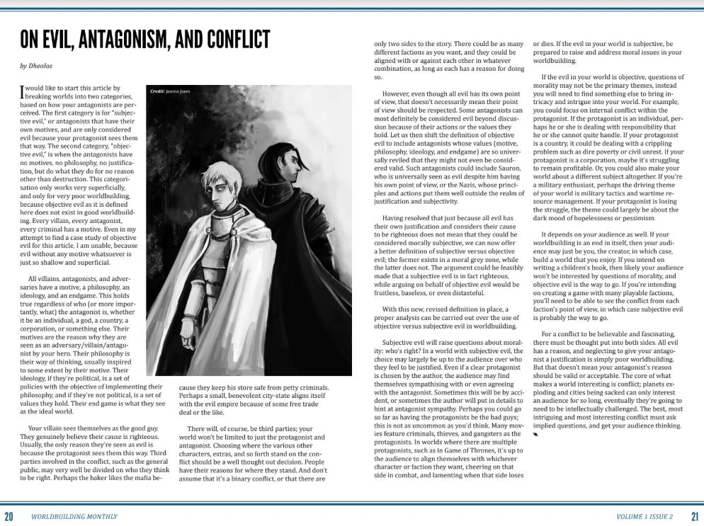 On Evil, Antagonism, and Conflict | Worldbuilding Magazine Wiki | Fandom
