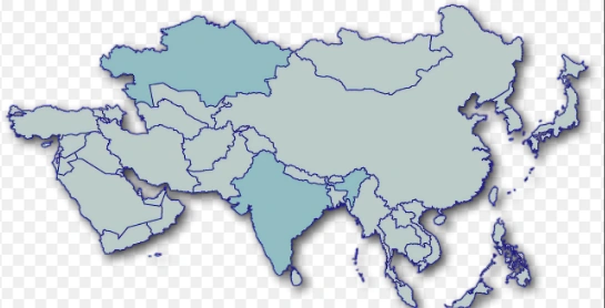 Asia Political Map With Capitals