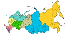 Rusia europea o Rusia del oeste o Rusia occidental | WorldGlobalAtlas ...