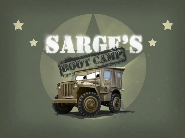 Sarge's Boot Camp | Pixar Cars Wiki | Fandom