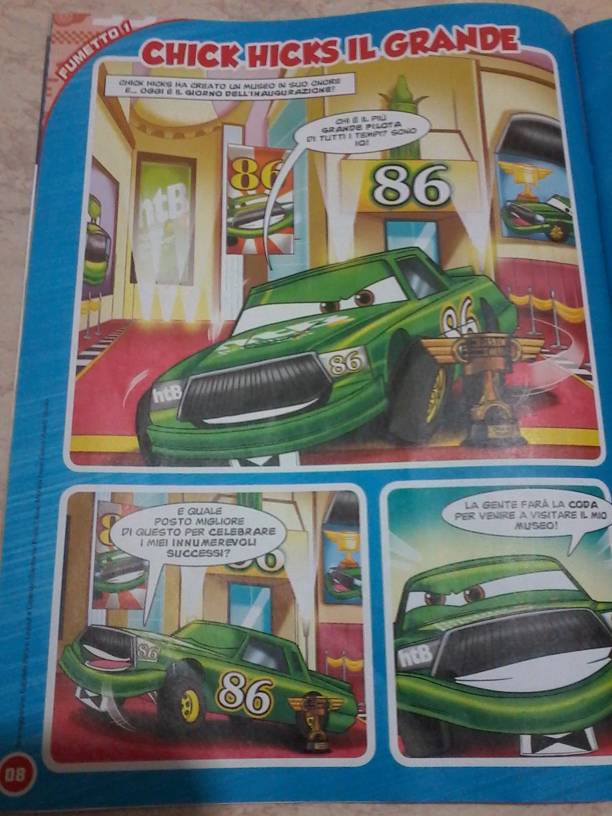 Talk:Chick Hicks the Greatest | Pixar Cars Wiki | Fandom