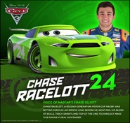 Chase Racelott | Pixar Cars Wiki | Fandom