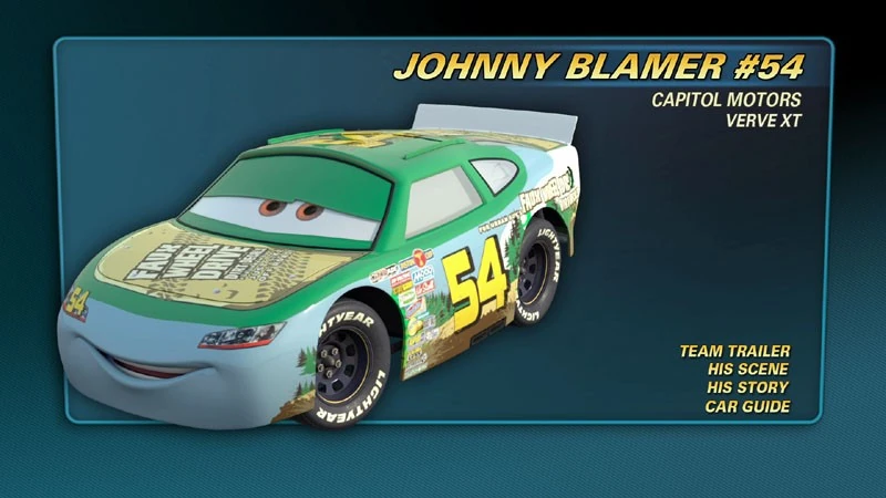 Johnny Blamer | Pixar Cars Wiki | Fandom