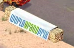 Official World Grand Prix Hay Bale | Pixar Cars Wiki | Fandom