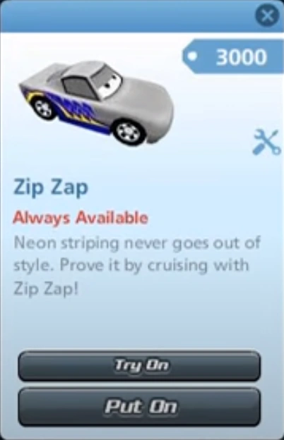 Zip Zap | Pixar Cars Wiki | Fandom