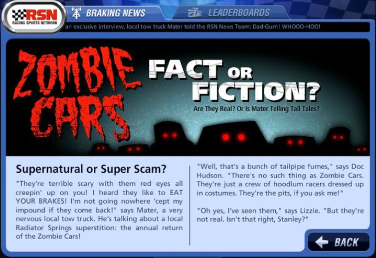 Zombie Cars | Pixar Cars Wiki | Fandom