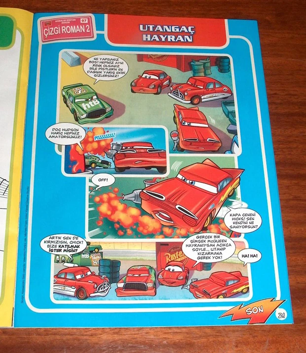 The Blushing Fan | Pixar Cars Wiki | Fandom