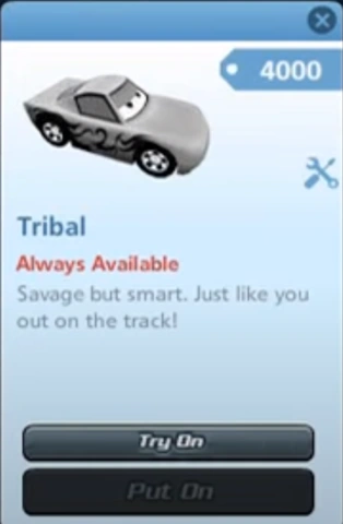 Tribal | Pixar Cars Wiki | Fandom