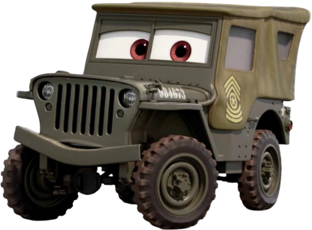 Sarge | Pixar Cars Wiki | Fandom