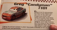 Greg Candyman | Pixar Cars Wiki | Fandom