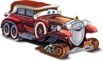 Santa Car | Pixar Cars Wiki | Fandom