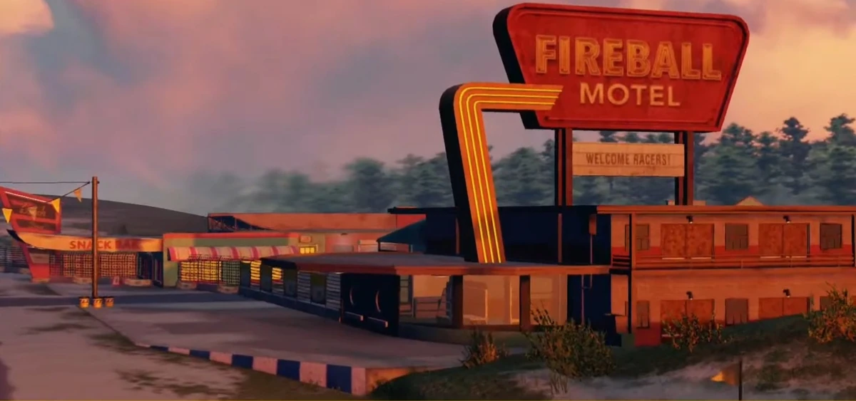 Fireball Motel | Pixar Cars Wiki | Fandom