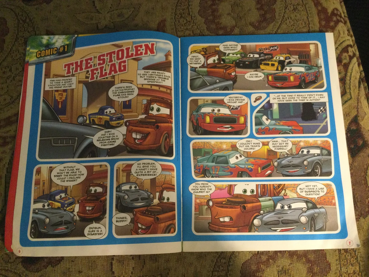 The Stolen Flag | Pixar Cars Wiki | Fandom