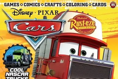 disney pixar cars coloring book