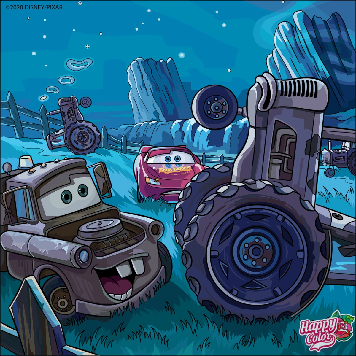 Happy Color | Pixar Cars Wiki | Fandom