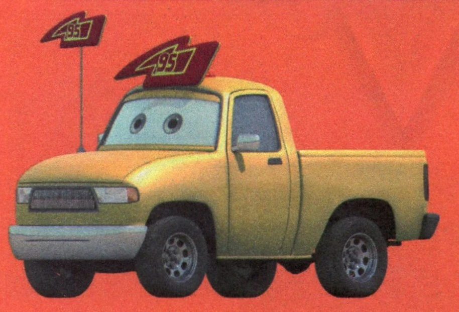 Yellow Pickup Fan | Pixar Cars Wiki | Fandom