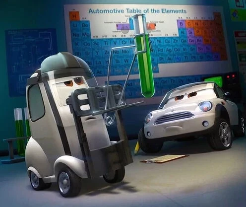 Automotive Table of the Elements | Pixar Cars Wiki | Fandom