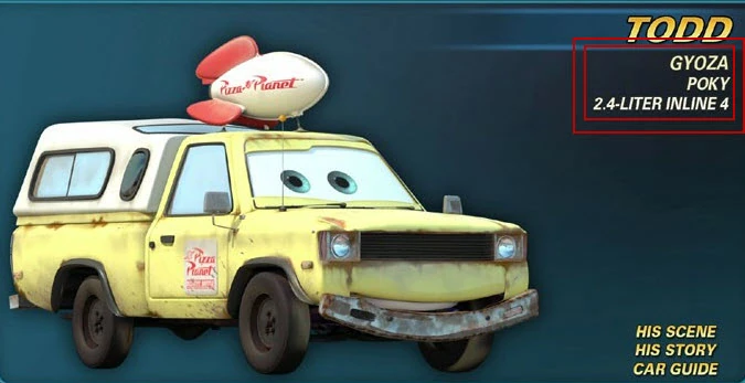 Gyoza | Pixar Cars Wiki | Fandom