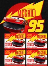 Lightning McGrill | Pixar Cars Wiki | Fandom